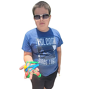 Mini Colorful Clackers (12 Pack) 4" Perfect Noisemakers for Parties, Sporting Events, Graduation Celebrations, Birthday Surprise Party or any other Noise Requiring Occasion!