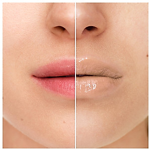 Rimmel Stay Plumped Lip Gloss, 801 Angel Shimmer, Pack of 1