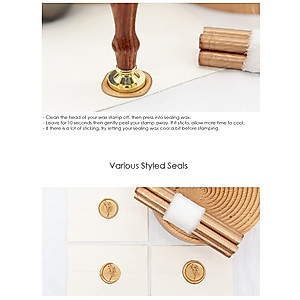 20 Pcs Premium Mailable Glue Gun Sealing Wax Sticks for Wax Seal Stamp, Great for Wedding Invitations, Cards Envelopes, Snail Mails, Wine Packages, Christmas Gift Wrapping (Vintage Gold)