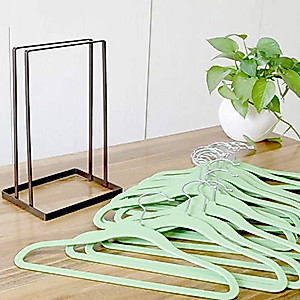 Frobea Hanger Storage Organizer, Hanger Stacker for Laundry Closet, Hanger Stand for Adult or Child Hangers