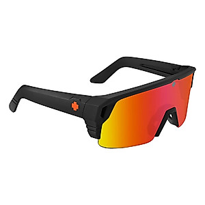 SPY Monolith 5050 Matte Blk - Happy Bronze Orange Spectra Mirror