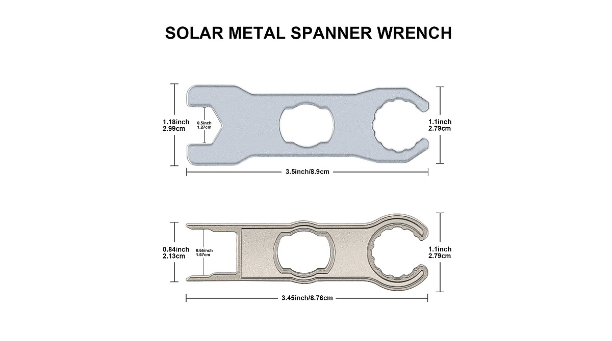 iGreely Solar Connector Wrench Set - PV Panel Tools