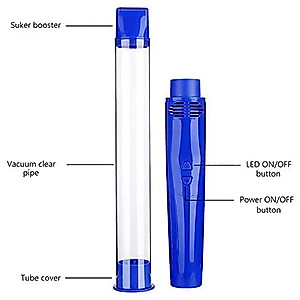 Vacuum Bug Catcher, Spider and Insect Traps Catcher with USB Rechargeable Bug Pest Control,Insects and Handheld Bug Catcher with LED Flashlight for Stink Bug,Beetle,Pest Suction Trap
