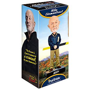 Royal Bobbles Better Call Saul Mike Ehrmantraut Collectible Bobblehead Statue