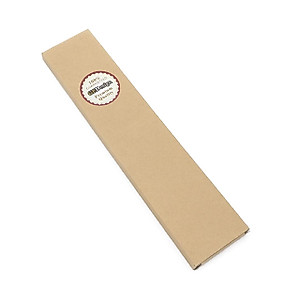 GFDesign Big Drinking Straws Reusable 12" Extra Long 9mm Extra Wide SUS 304 Food-Grade 18/8 Stainless Steel - Set of 4 with 2 Cleaning Brushes - Straight