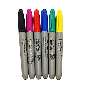 SUPVOX 6pcs Tattoo Skin Marker Tips Pen Scribe Pen Tattoo Supplies
