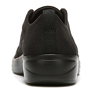 BZees Womens Poetic Comfort Casual and Fashion Sneakers Black 8 Medium (B,M)