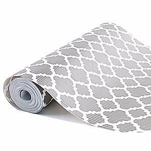 Cabinet Shelf Liner Non Adhesive 10 Inch Wide X 20 Ft Kitchen Drawer Liners Non Slip Waterproof Refrigerator Shelf Liners Thickened Cupboard Liner for Bathroom Pantry