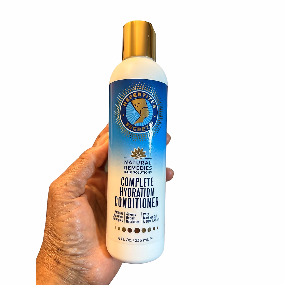 Nefertiti’s Secrets Natural Remedies Collection | 100% Pure Oils | Hydration Combination Set | Hair Shampoo, Conditioner and Hair Treatments | Gift Set of 7 products