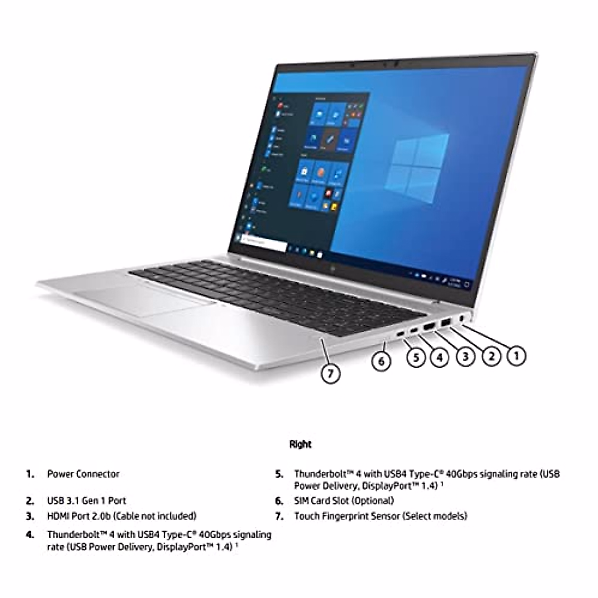 2022 HP EliteBook 850 G8 15.6inch Home & Business Notebook Laptop, Intel i5 1135G7, 2.4 GHz, 16GB, 256GB SSD, IPS 1080p, Iris Xe, Wi-fi 6,Win 10 Pro