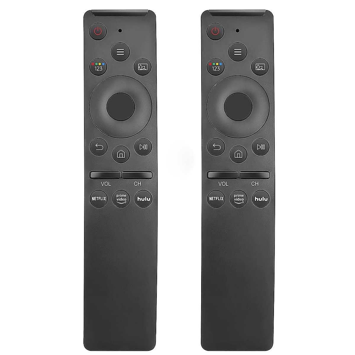 【Pack of 2】 Replace Universal Remote Control Work for Samsung Frame Crystal UHD Neo QLED OLED 4K 8K Smart TVs with Netflix, Prime Video, hulu