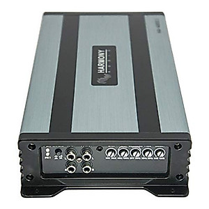 Harmony Audio HA-A800.1 Car Stereo Class D Amp Mono 1600 Watt Subwoofer Amplifier - 1 Ohm Stable - Includes Bass Remote