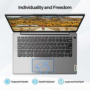 Lenovo 2023 Latest 14" FHD IdeaPad 3 Laptop, AMD Ryzen 7 5700U (8-Core, Up to 4.3 GHz), 20GB RAM, 1TB SSD, AMD Radeon Graphics, Business, Wi-Fi 6, Fingerprint, Backlit Keyboard, Windows 11 Home