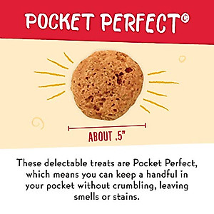 Charlee Bear Crunch Chicken, Pumpkin & Apple Flavor Dog Treat and Snack (3 Pack) 8 oz Each