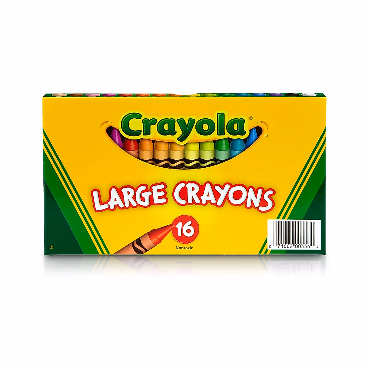 Crayola Large Crayons, Classic Colors, 16 Count
