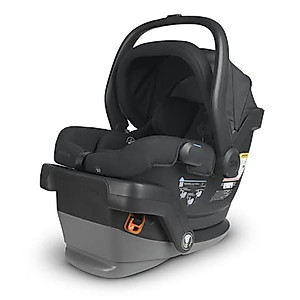 Cruz V2 Stroller - NOA (Navy/Carbon/Saddle Leather) + MESA V2 Infant Car Seat - Jake (Charcoal)