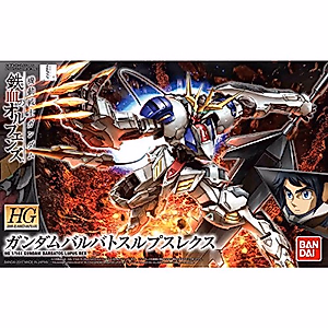 Bandai Hobby - Gundam Iron-Blooded Orphans - No.33 Gundam Barbatos Lupus Rex, Bandai HG IBO 1/144 Model Kit,Multi-Colored,8",2359300