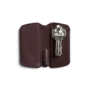 Bellroy Leather Key Cover (Max. 4 keys) - Deep Plum