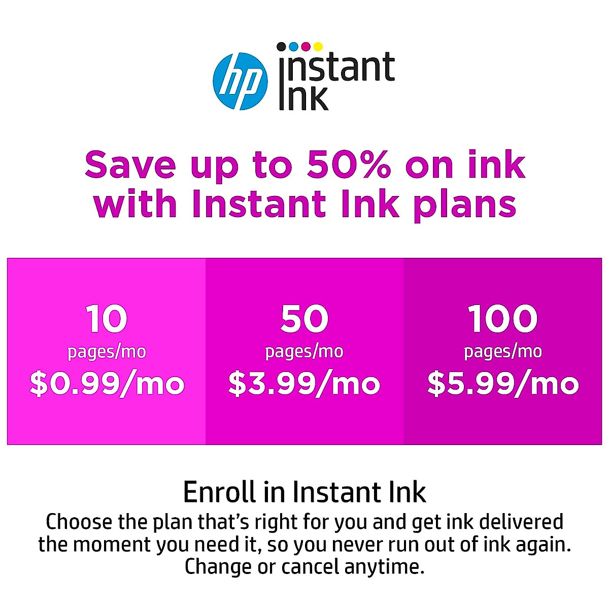 HP DeskJet 3755 Compact All-in-One Wireless Printer, HP Instant Ink, Works with Alexa - Stone Accent (J9V91A)