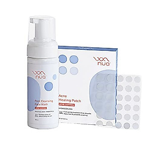 Nua Active Acne Control Combo : Pore Cleansing Face Wash 2 Sizes: 12 mm & 10 mm