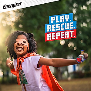 Energizer PAW Patrol Chase Bike Light, Ideal for Kid's Bikes and Scooters, PAW Patrol Toy Flashlight for Boys and Girls, Use as a Camping Flashlight and Outdoor Light (Batteries Included)