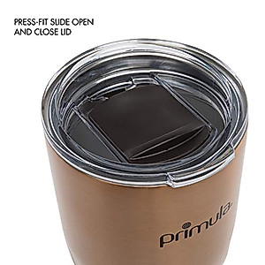 Primula Avalanche Double Walled Vacuum Sealed Stainless Steel Thermal Insulated Tumbler Stays Cold or Hot All Day Long, Reusable Thermos, 1 Count (Pack of 1), Copper