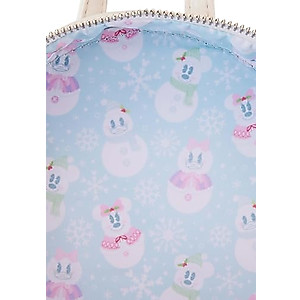 Loungefly Disney Minnie Mouse Pastel Snowman Mini Backpack