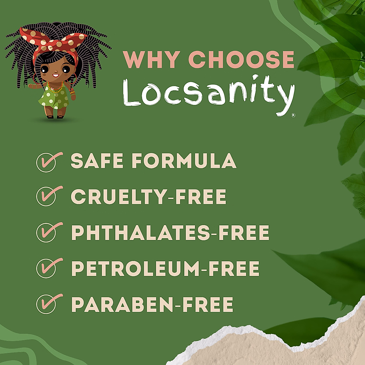 Locsanity Dreadlock Hair Scalp Detox - Deep Clean Dreadlock Powder, Cleansing Conditioner - Natural Hair Cleanser for Build Up - ACV Alternative, Loc Care and Maintenance Products