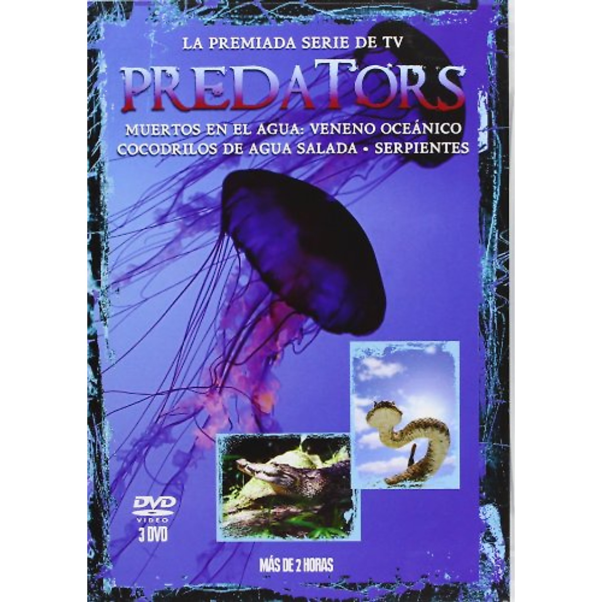 Pack Predators 4: Veneno Oceánico + Cocodrilos De Agua Salada + Serpientes [D