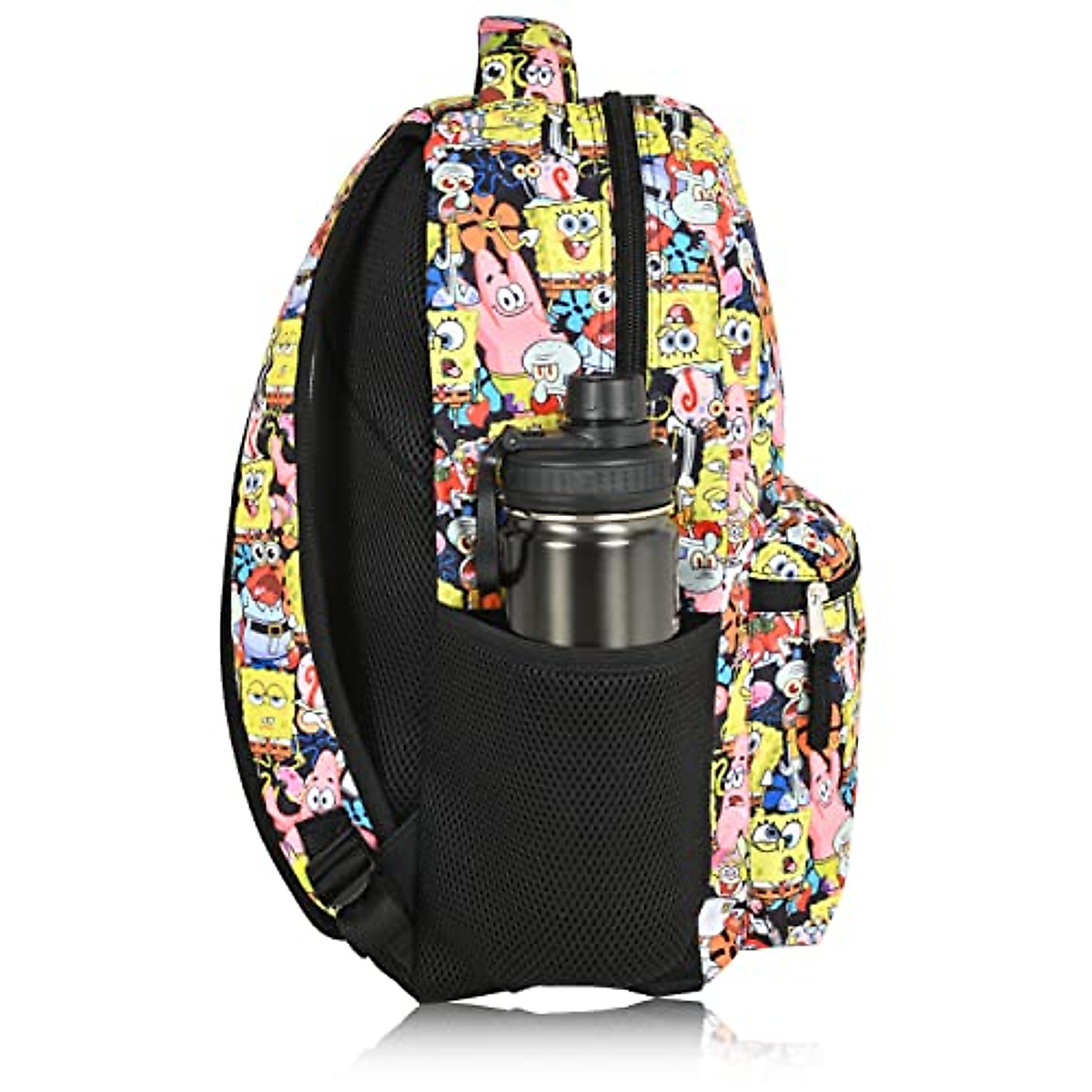 Nickelodeon SpongeBob SquarePants Backpack | Officially Licensed Spongebob Bookbag for Boys, Girls, Kids, Adults