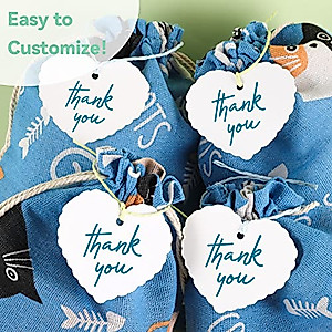 12pcs Kitty Cat Party Favors Treat Bags Drawstring 6x8”, Small Fabric Cotton Linen Gift Pouch Bags Reusable Cloth Candy Goodies Bag for Kids Cute Pet Cat Animals Themed Birthday Party Decoration