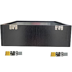 Modern Floating Bedside Table, Bedside Shelf,Night Stands Side Table with Drawer, 19" X 13" X 5.9", Black…