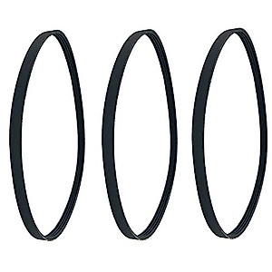 HASMX Ribbed Drive Belts for Sears Craftsman 12" Band Saw Models 119.224000, 119.224010, 351.224000 Replaces Part Numbers 1-JL20020002, JL20020002, 29502.00, 24" Internal Length, 4 Rib (3-Pack)