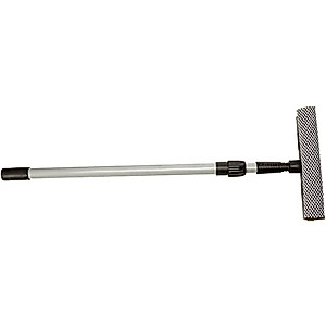 Carrand 9046 8" Squeegee with 36" Steel Extendable Handle, Gray