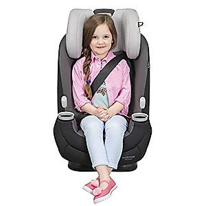 Maxi-Cosi Pria All-in-One Convertible Car Seat, rear-facing, from 4-40 pounds; forward-facing to 65 pounds; and up to 100 pounds in booster mode, Silver Charm