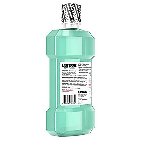 Listerine Zero Mouthwash, Clean Mint, 50.7-Ounce (1.5 L)