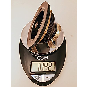 Solid Brass Duo Basket Strainer, for Kitchen Sinks (Antique Copper)