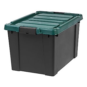 IRIS Remington18 Gallon Store-It-All Tote, Black