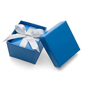 Sterling Silver 6mm Natural Milky Aquamarine Gemstone Round Blue Stud Earrings