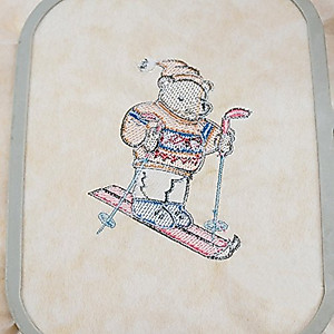 New brothread Cut Away Machine Embroidery Stabilizer Backing 8"x8" - 100 Precut Sheets - Medium Weight 2.5 Ounce - Fits 4x4 and 6x6 Hoops