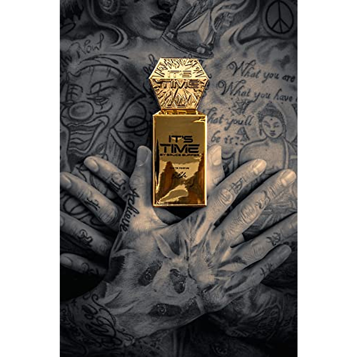 IT'S TIME By Bruce Buffer Eau de Parfum For Men 3.4 fl. oz