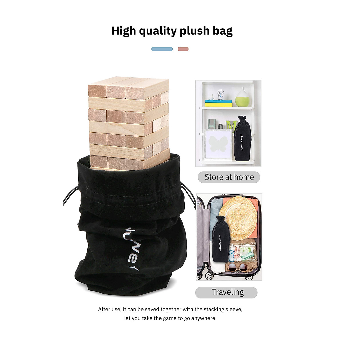 Jurnwey Original Speed Cube 3x3x3 Game Classic Game 54 Pcs, Fast Magic Cube for Kids,Smooth Carbon Fiber Cubes,5.9" W x 8.3" H for Kids and Adults