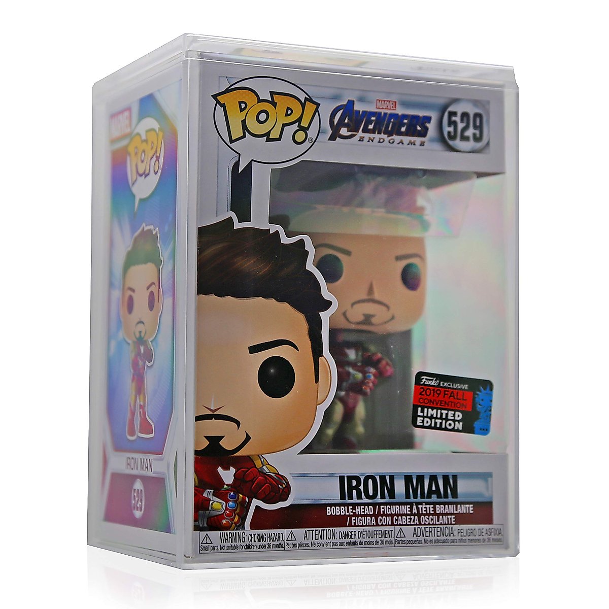 Hard Plastic Funko Pop Protector Display Case - Stackable & Interlocking (20) Boxes