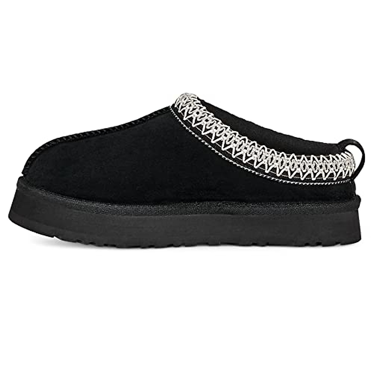 UGG Unisex-Child Tazz Slipper, Black, 2