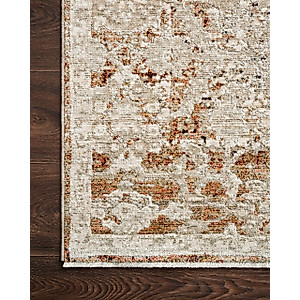 Loloi Theia THE-07 Natural Traditional Runner Rug 2'-10" x 8'