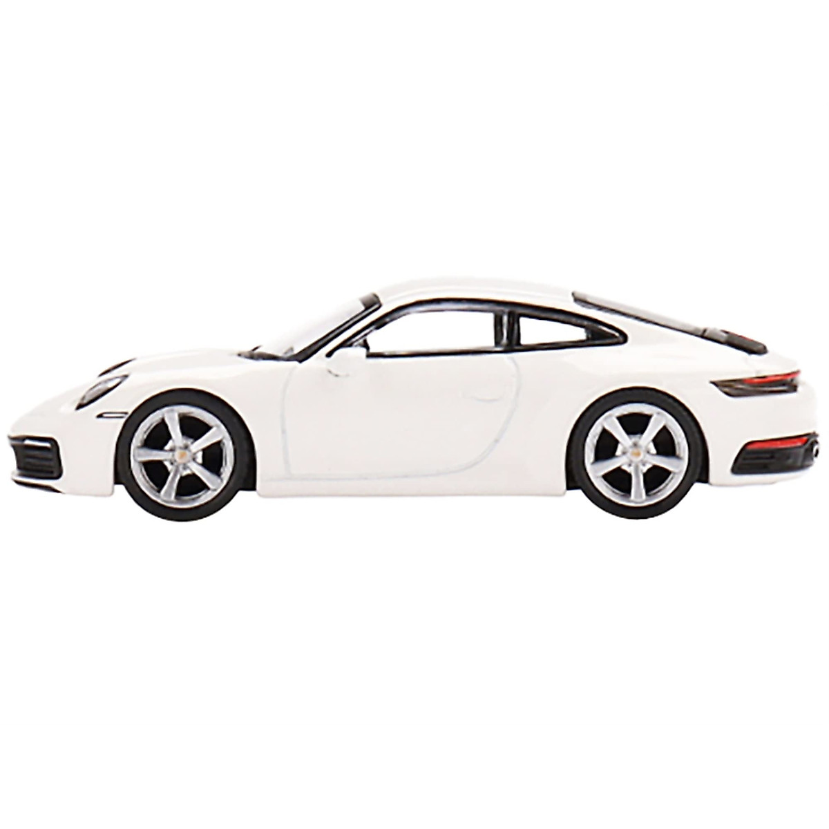 True Scale Miniatures Model Car Compatible with Porsche 911 (992) Carrera S (White) Limited Edition 1/64 Diecast Model Car MGT00380