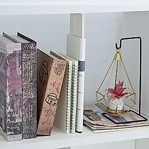 FEXIA 4 Pack Drawer Organizers for Clothing Drawer Dividers 4" High Expandable 11"-17" Adjustable Separators with 8 Inserts Locks in Place for Kitchen Dressers Bedroom Bathroom Home Office Storage