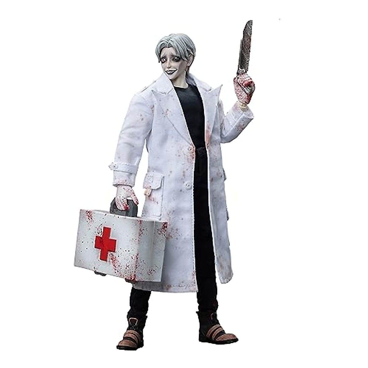 HiPlay JoyToy Level Nine Collectible Figure: Frontline Chaos DR.White 1:12 Scale Action Figures JT6823 (Frontline Chaos DR.White)