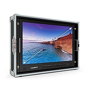 LILLIPUT BM280-4K 28" 4K 3840×2160 Ultra-HD Resolution，4K Carry-on Broadcast Director Monitor SDI HDMI Tally with Aluminum Case