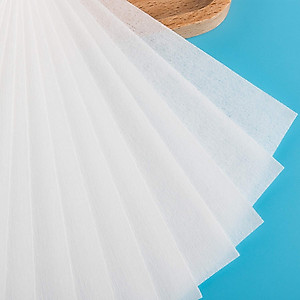 Whaline 700 Pieces Non-Woven Wax Strip, Hair Removal Wax Strips Body and Facial Wax Muslin for Arms, Legs, Underarm Hair, Eyebrow, Bikini of Women and Men (Small and Large)